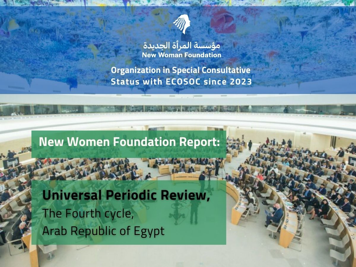 new woman foundation report on the Universal Periodic Review, The ...